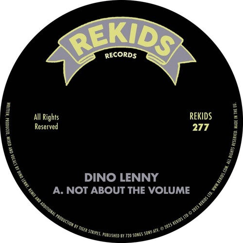 Dino Lenny - Not About The Volume (With Tiger Stripes Remix) [12 ...