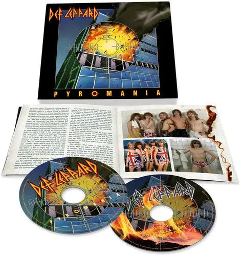 Def Leppard - Pyromania (40th Anniversary) [Deluxe 2 CD] – Drowned ...