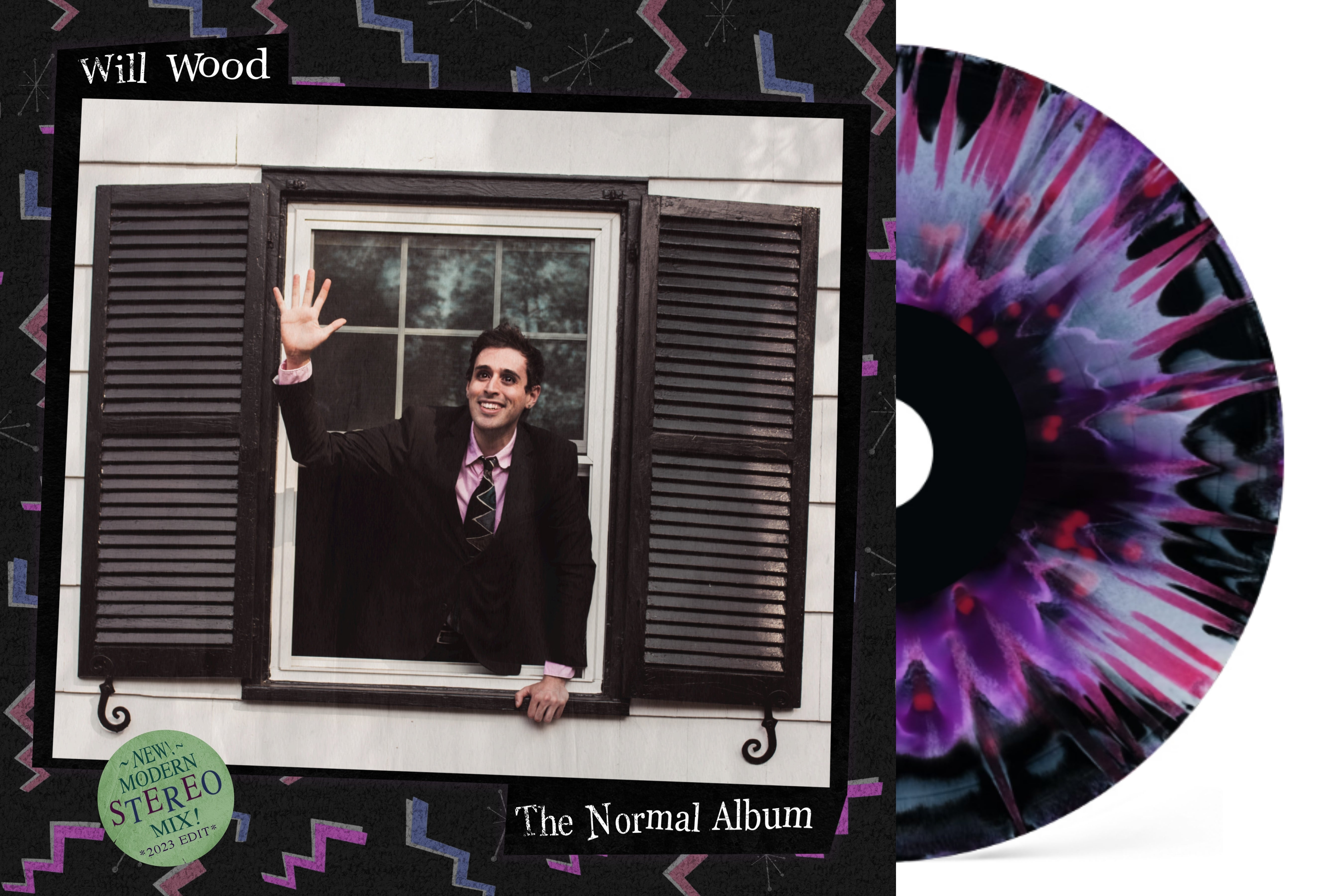Will Wood - The Normal Album [Cyber Shock Purple Splatter Vinyl ...