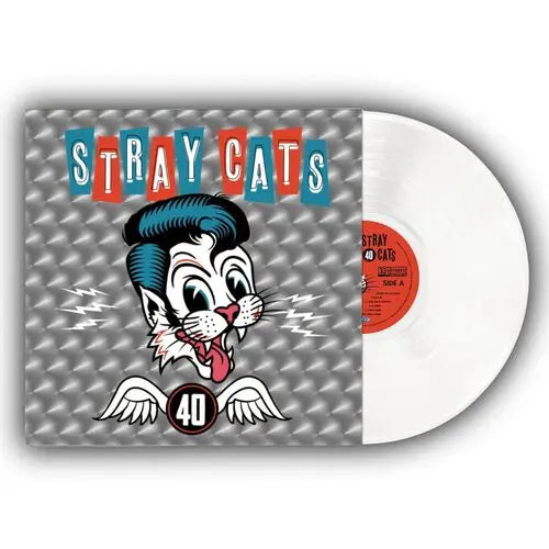 Stray Cats - 40 [White Vinyl] – Drowned World Records